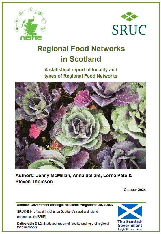 Regional food networks scotland A data summary and mapping exercise of ...